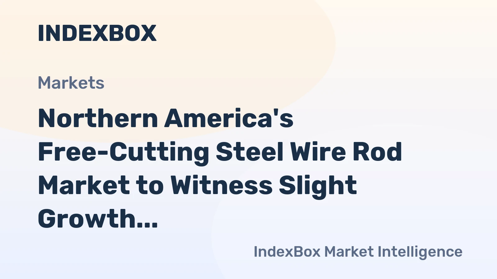 Northern America's Free-Cutting Steel Wire Rod Market to Witness Slight Growth with CAGR of +0.5% from 2024 to 2035