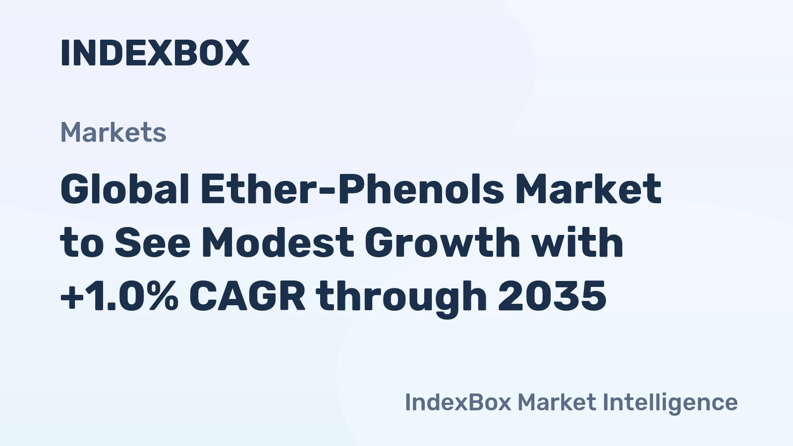 Global Ether-Phenols Market to See Modest Growth with +1.0% CAGR through 2035