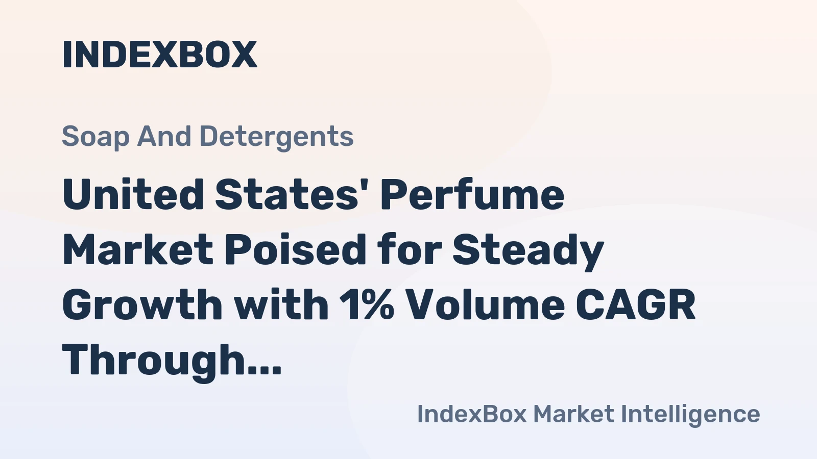 United States' Perfume Market Poised for Steady Growth with 1% Volume CAGR Through 2035