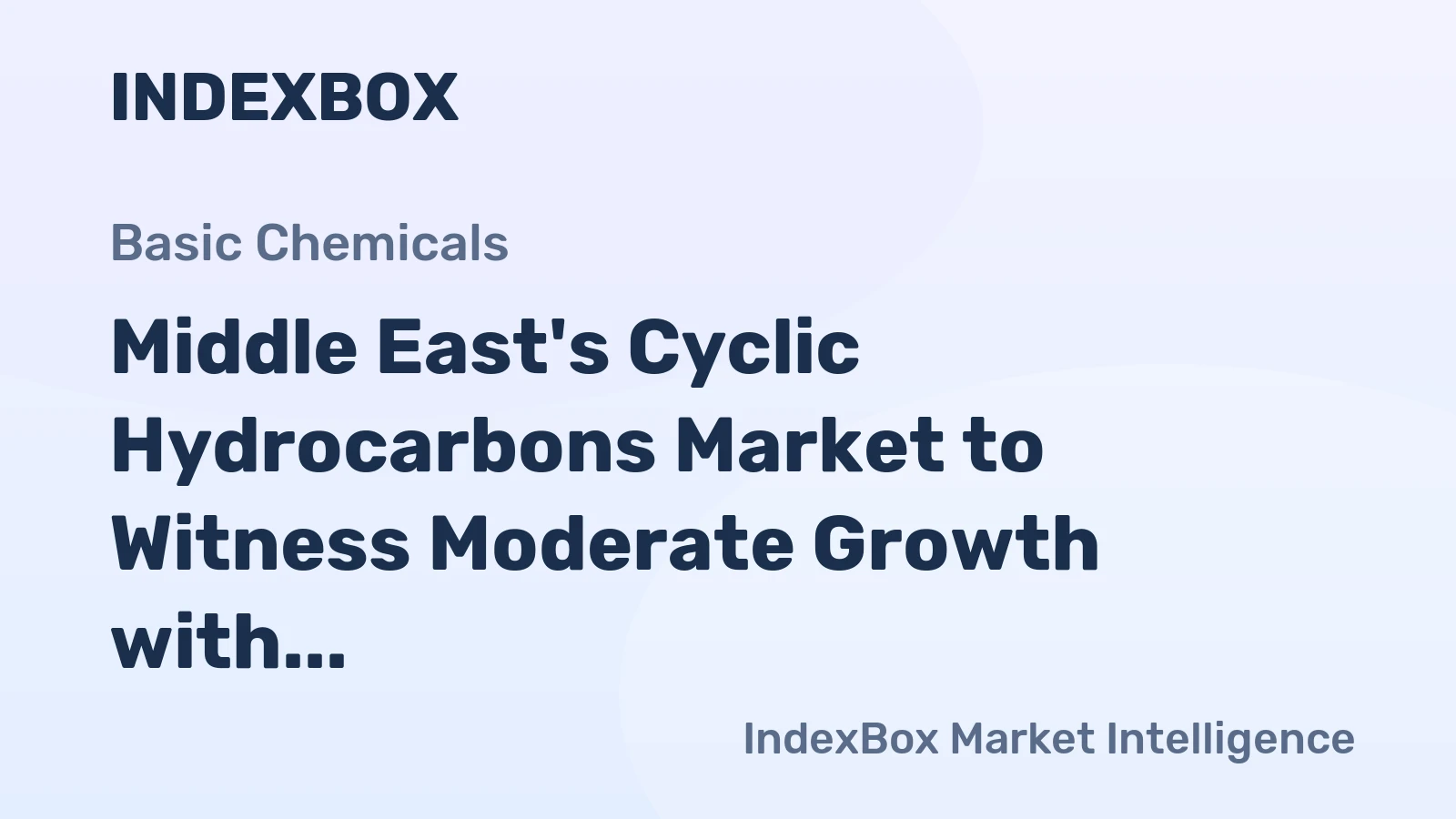 Middle East's Cyclic Hydrocarbons Market to Witness Moderate Growth with +2.4% CAGR from 2024 to 2035