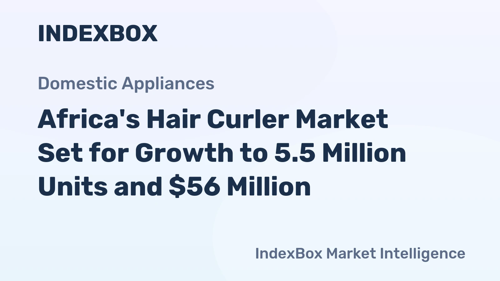 Africa's Hair Curler Market Set for Growth to 5.5 Million Units and $56 Million