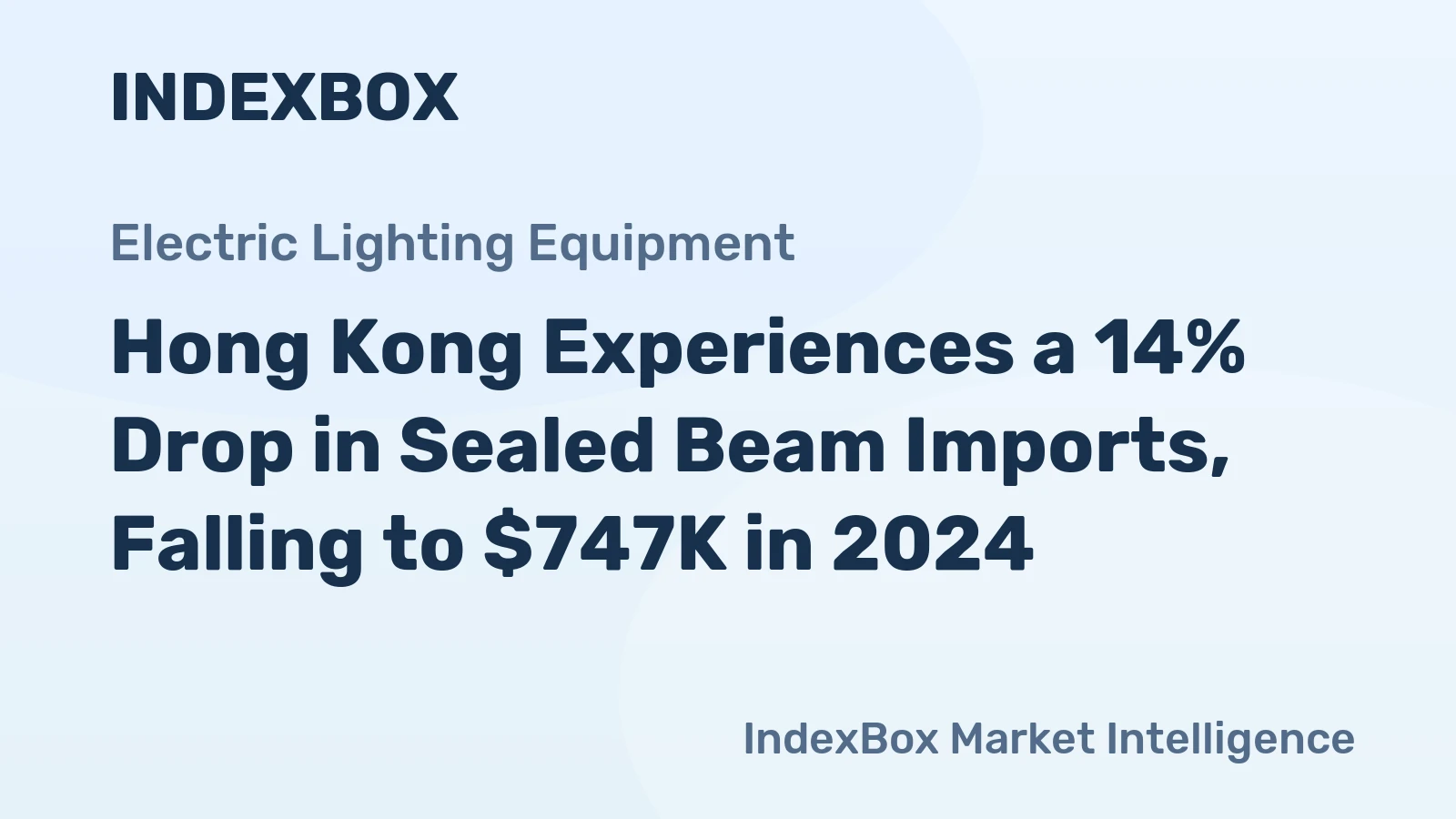 Hong Kong Experiences a 14% Drop in Sealed Beam Imports, Falling to $747K in 2024