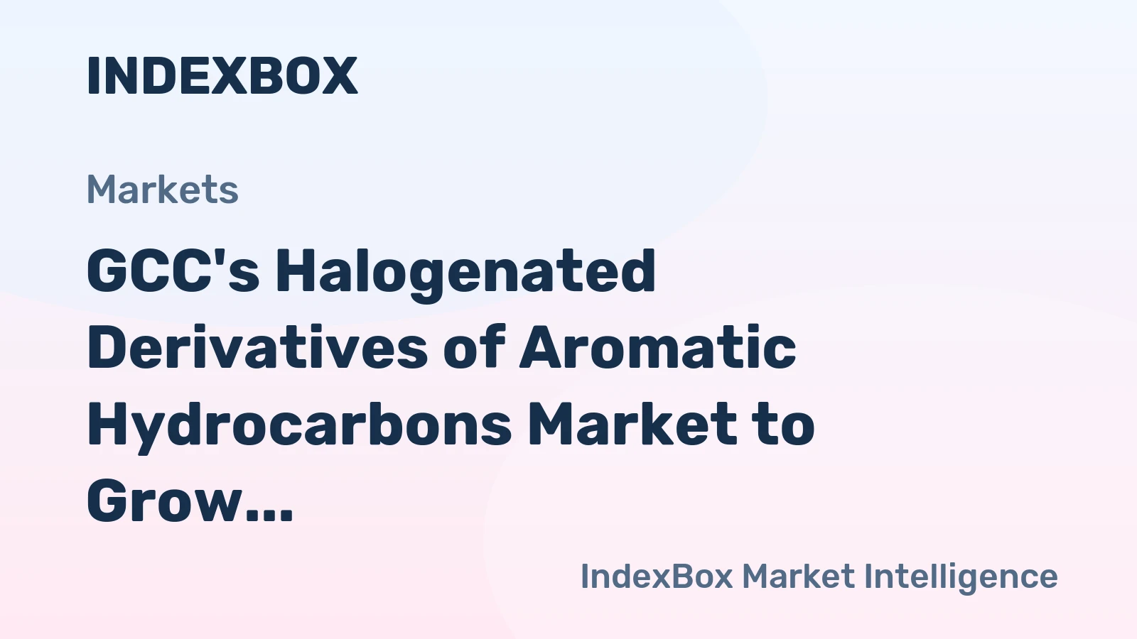 GCC's Halogenated Derivatives of Aromatic Hydrocarbons Market to Grow at +0.9% CAGR until 2035, Reaching $44M