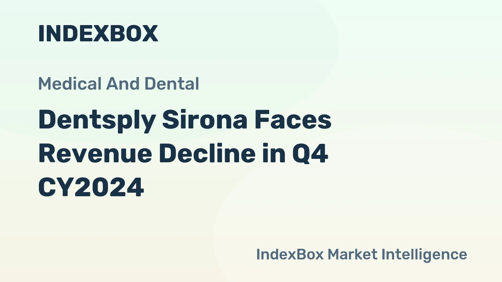 Dentsply Sirona Faces Revenue Decline in Q4 CY2024