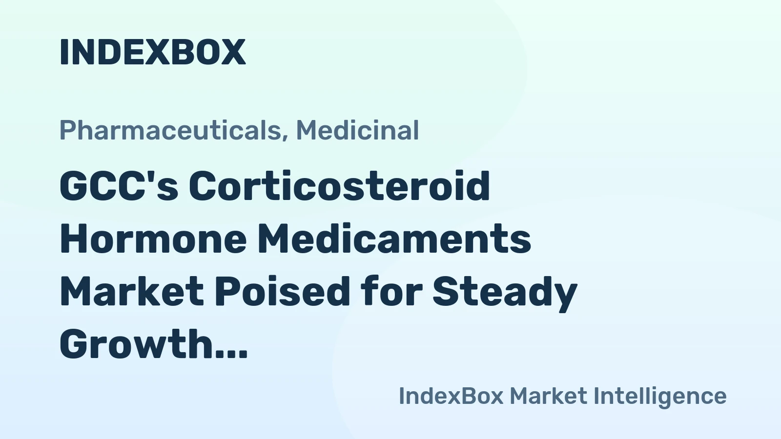 GCC's Corticosteroid Hormone Medicaments Market Poised for Steady Growth With a +2.5% CAGR
