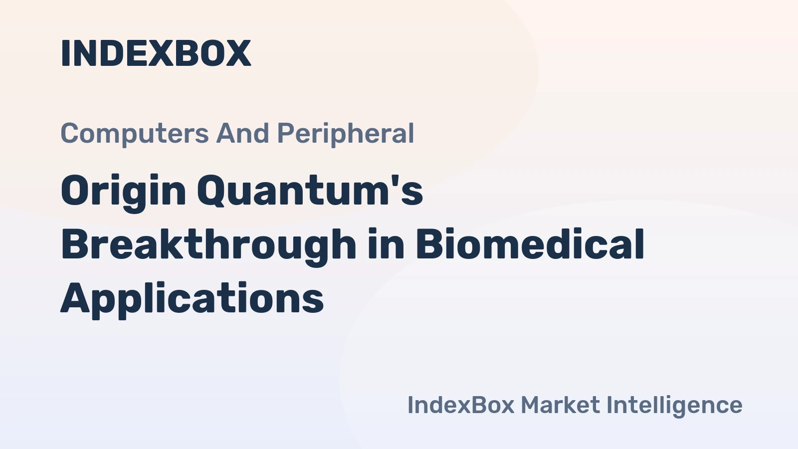 Origin Quantum's Breakthrough in Biomedical Applications