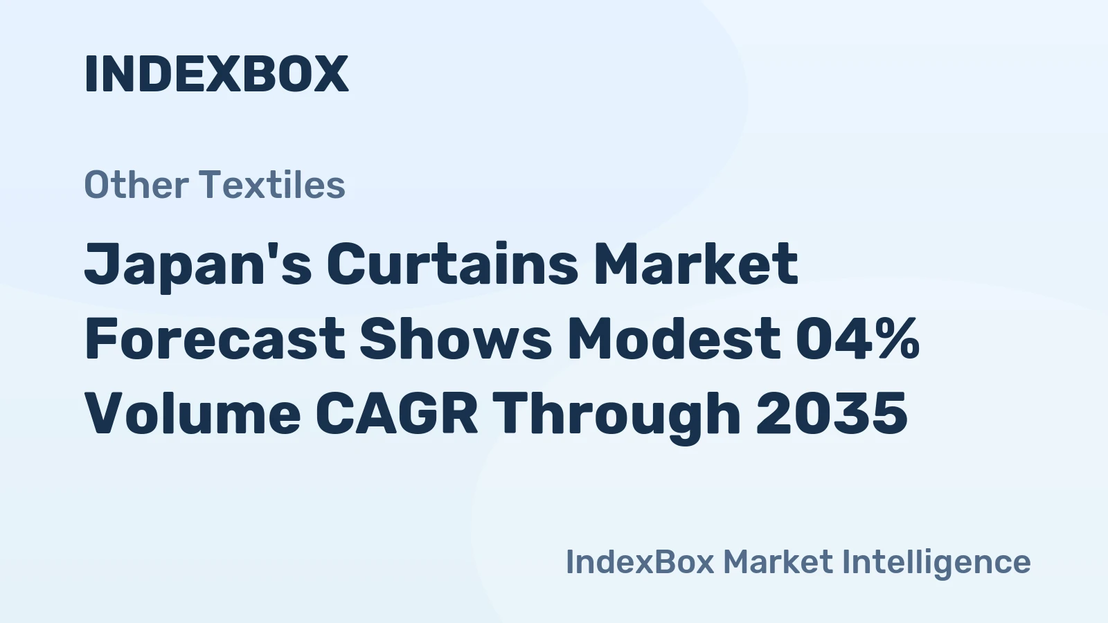 Japan's Curtains Market Forecast Shows Modest 04% Volume CAGR Through 2035