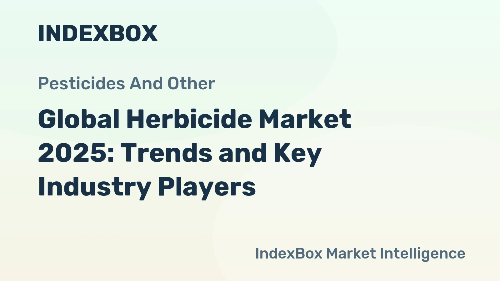 Global Herbicide Market 2025: Trends and Key Industry Players