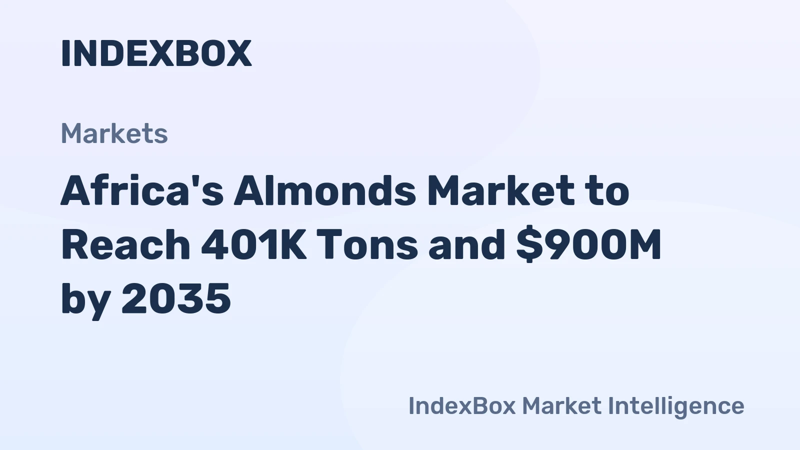 Africa's Almonds Market to Reach 401K Tons and $900M by 2035