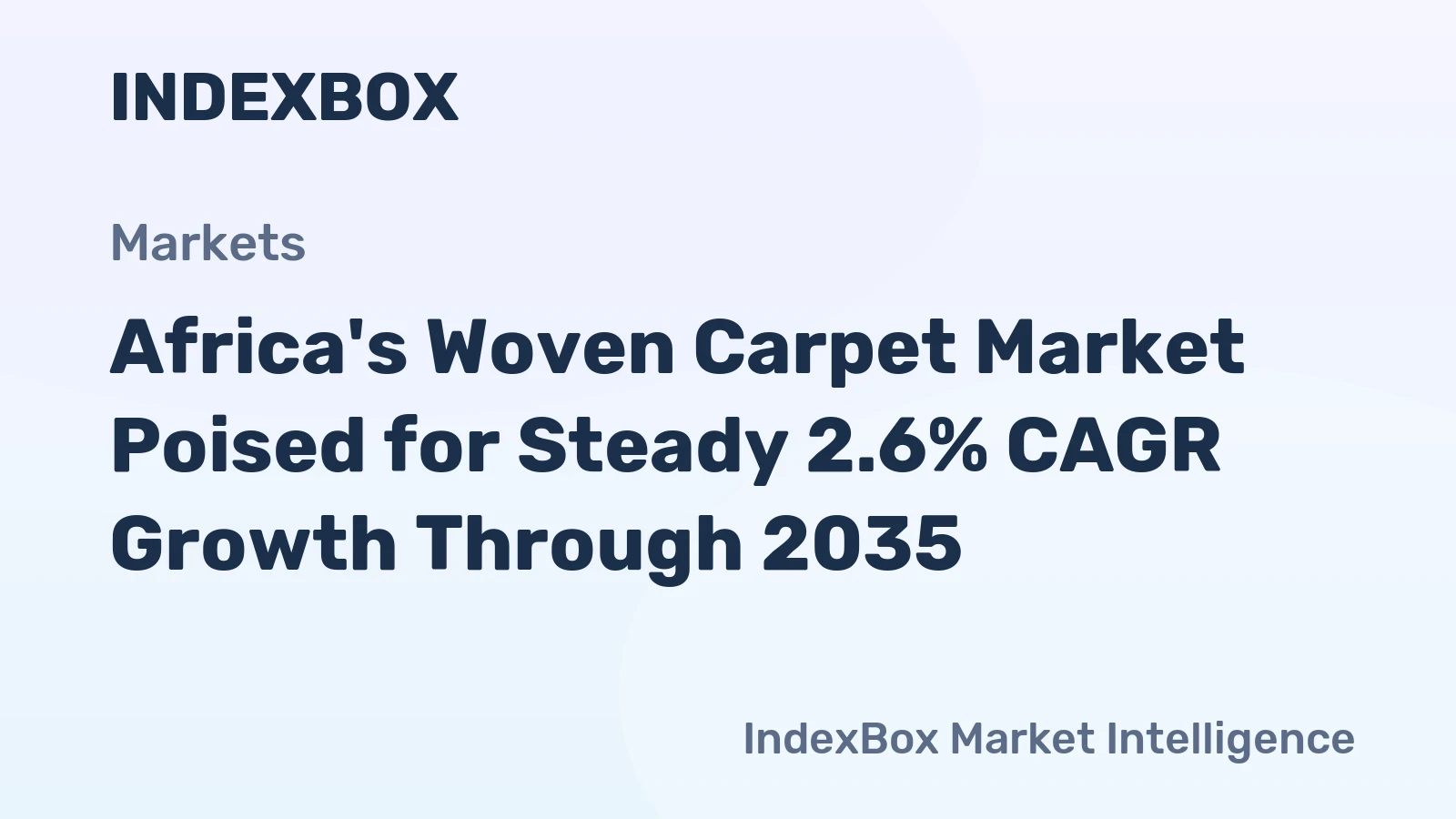Africa's Woven Carpet Market Poised for Steady 2.6% CAGR Growth Through 2035