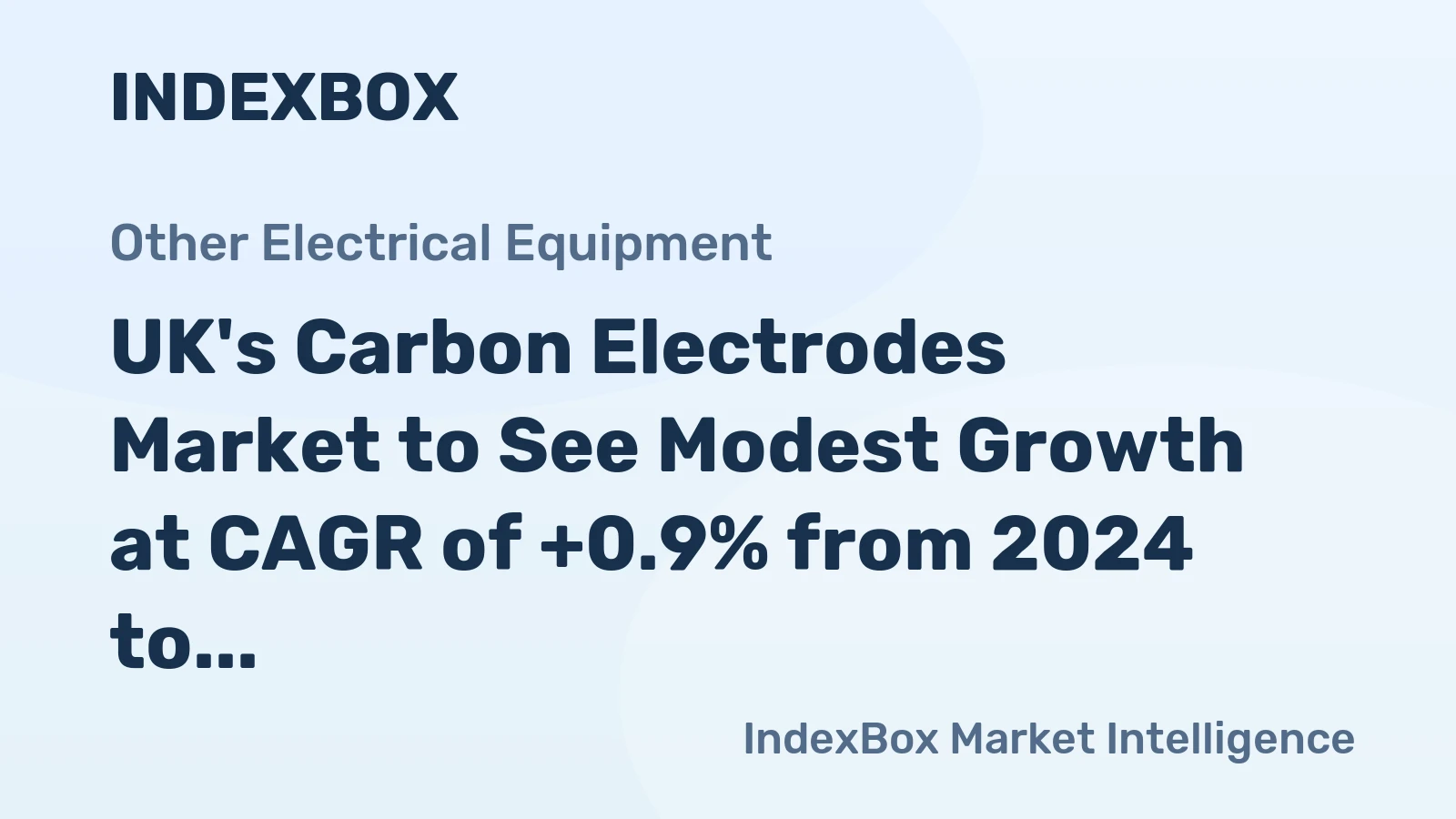 UK's Carbon Electrodes Market to See Modest Growth at CAGR of +0.9% from 2024 to 2035
