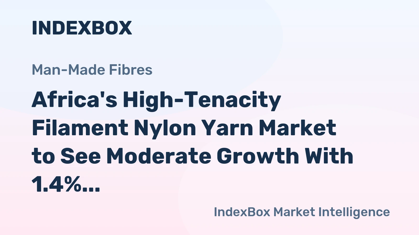 Africa's High-Tenacity Filament Nylon Yarn Market to See Moderate Growth With 1.4% CAGR Through 2035