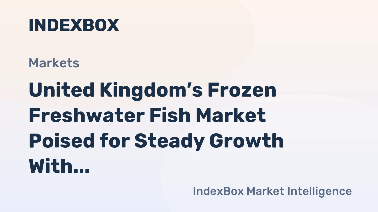 United Kingdom’s Frozen Freshwater Fish Market Poised for Steady Growth With 1.5% Volume CAGR Through 2035