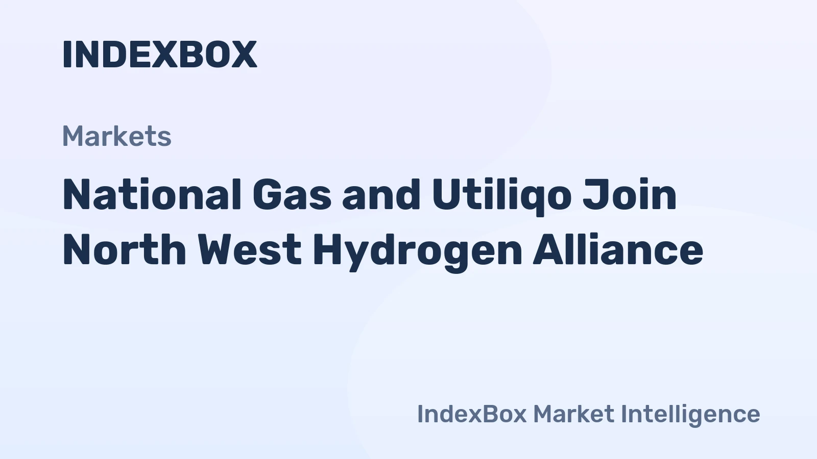 National Gas and Utiliqo Join North West Hydrogen Alliance