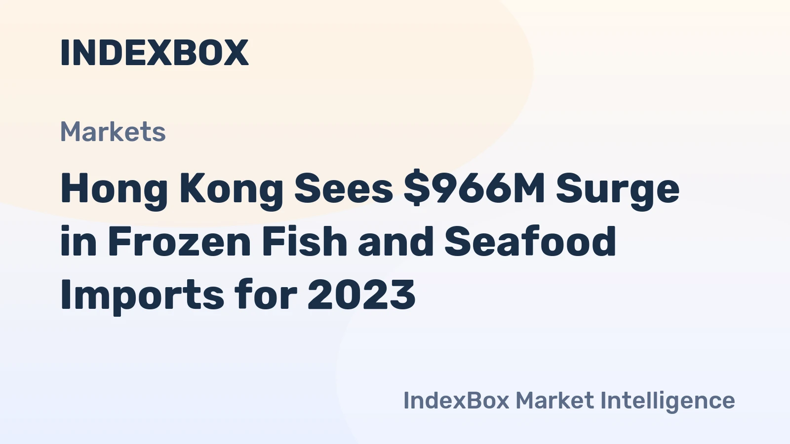 Hong Kong Sees $966M Surge in Frozen Fish and Seafood Imports for 2023