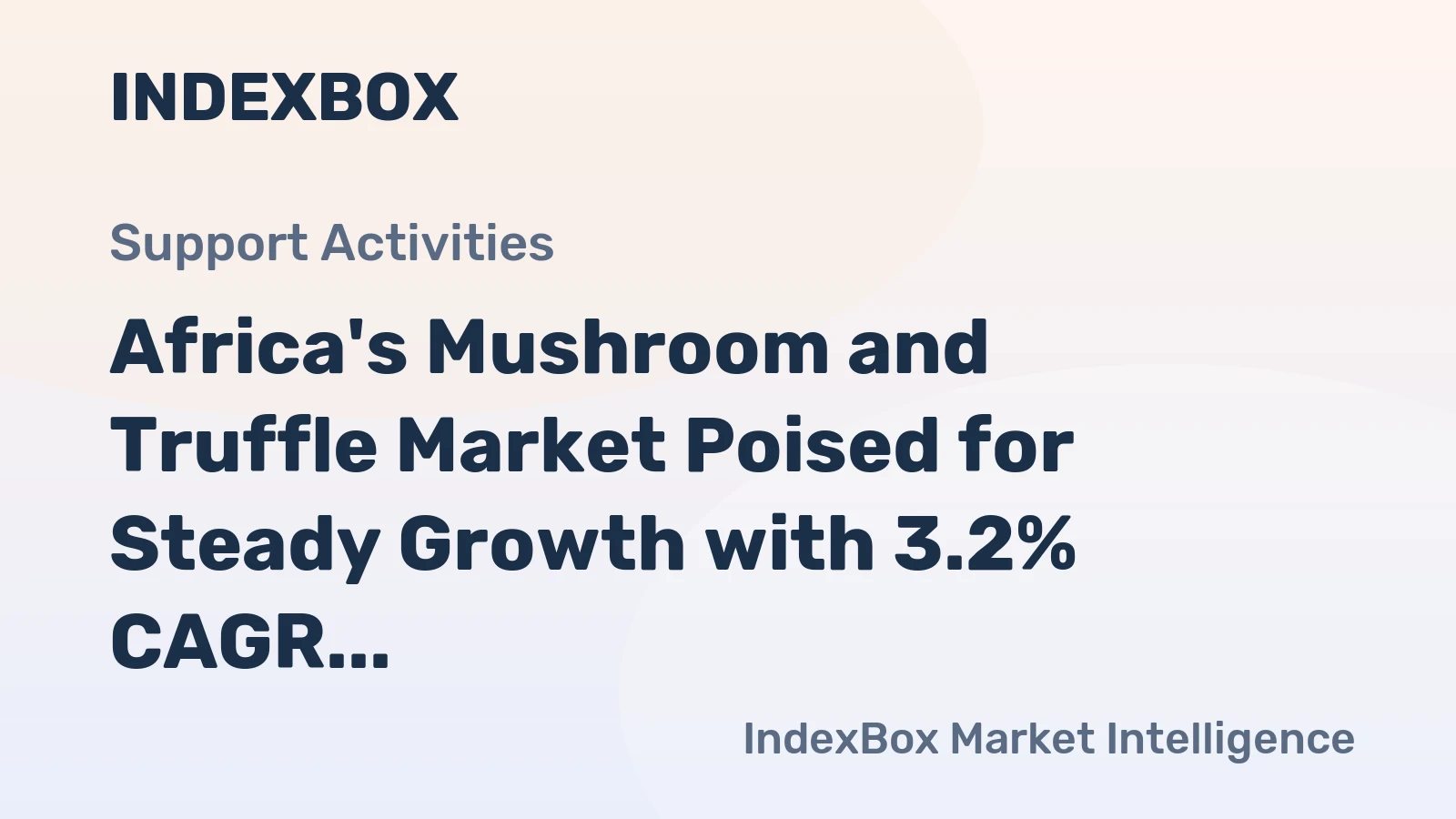 Africa's Mushroom and Truffle Market Poised for Steady Growth with 3.2% CAGR Through 2035