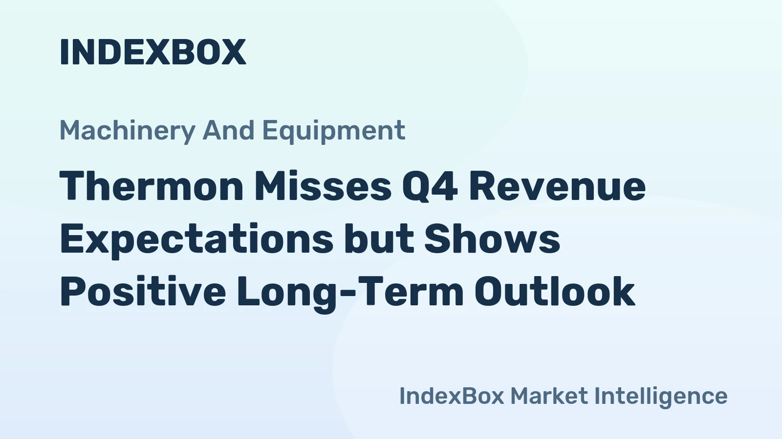 Thermon Misses Q4 Revenue Expectations but Shows Positive Long-Term Outlook