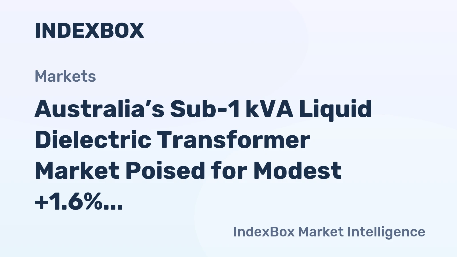 Australia’s Sub-1 kVA Liquid Dielectric Transformer Market Poised for Modest +1.6% CAGR Growth Through 2035