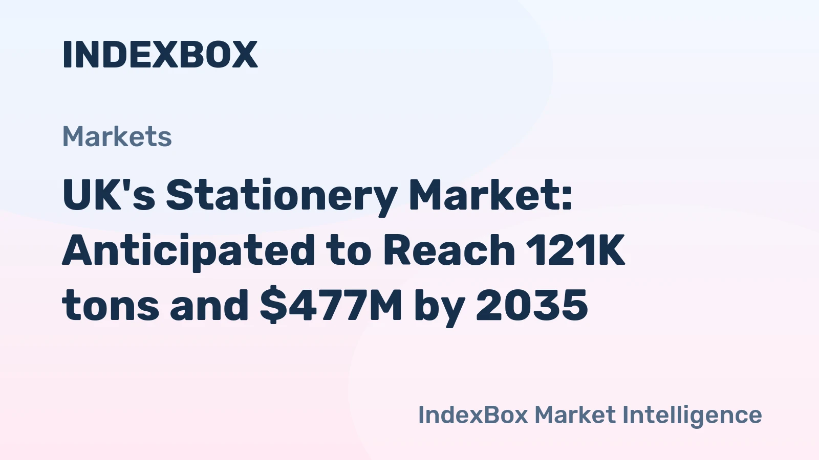 UK's Stationery Market: Anticipated to Reach 121K tons and $477M by 2035