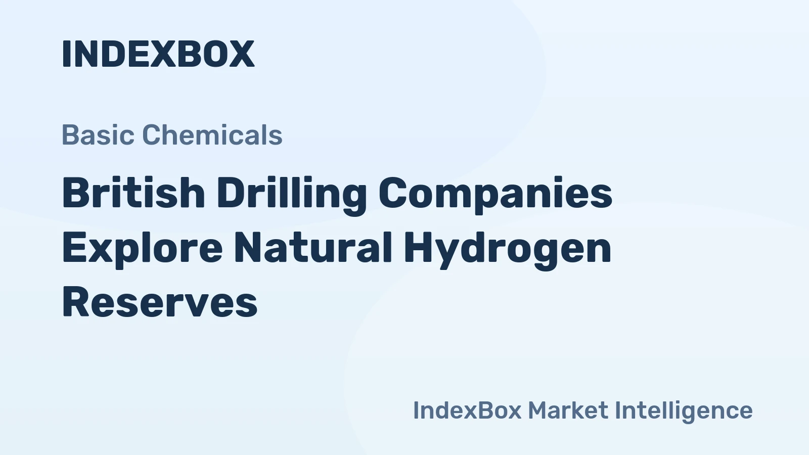 British Drilling Companies Explore Natural Hydrogen Reserves