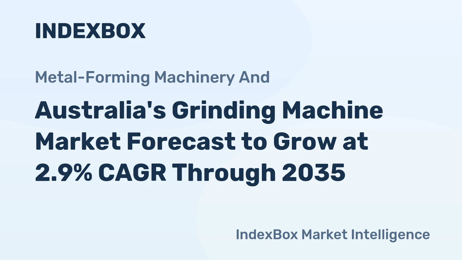Australia's Grinding Machine Market Forecast to Grow at 2.9% CAGR Through 2035