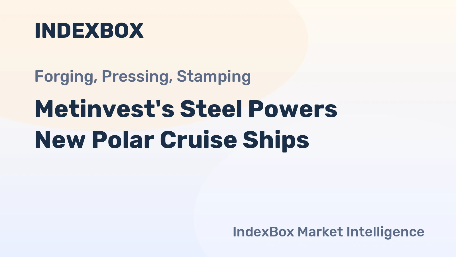 Metinvest's Steel Powers New Polar Cruise Ships