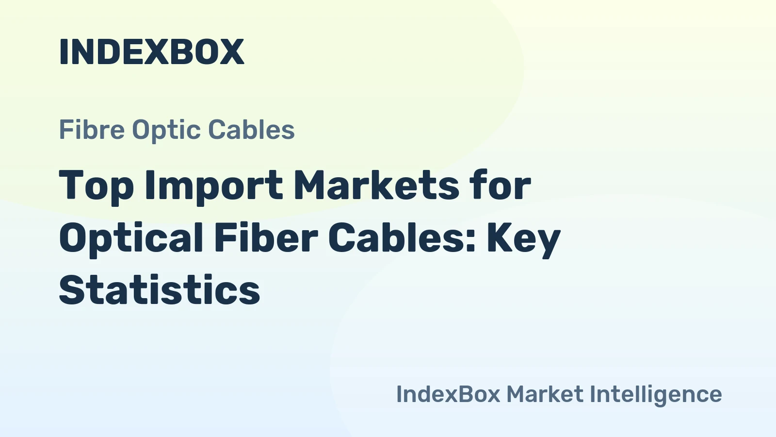 Top Import Markets for Optical Fiber Cables: Key Statistics