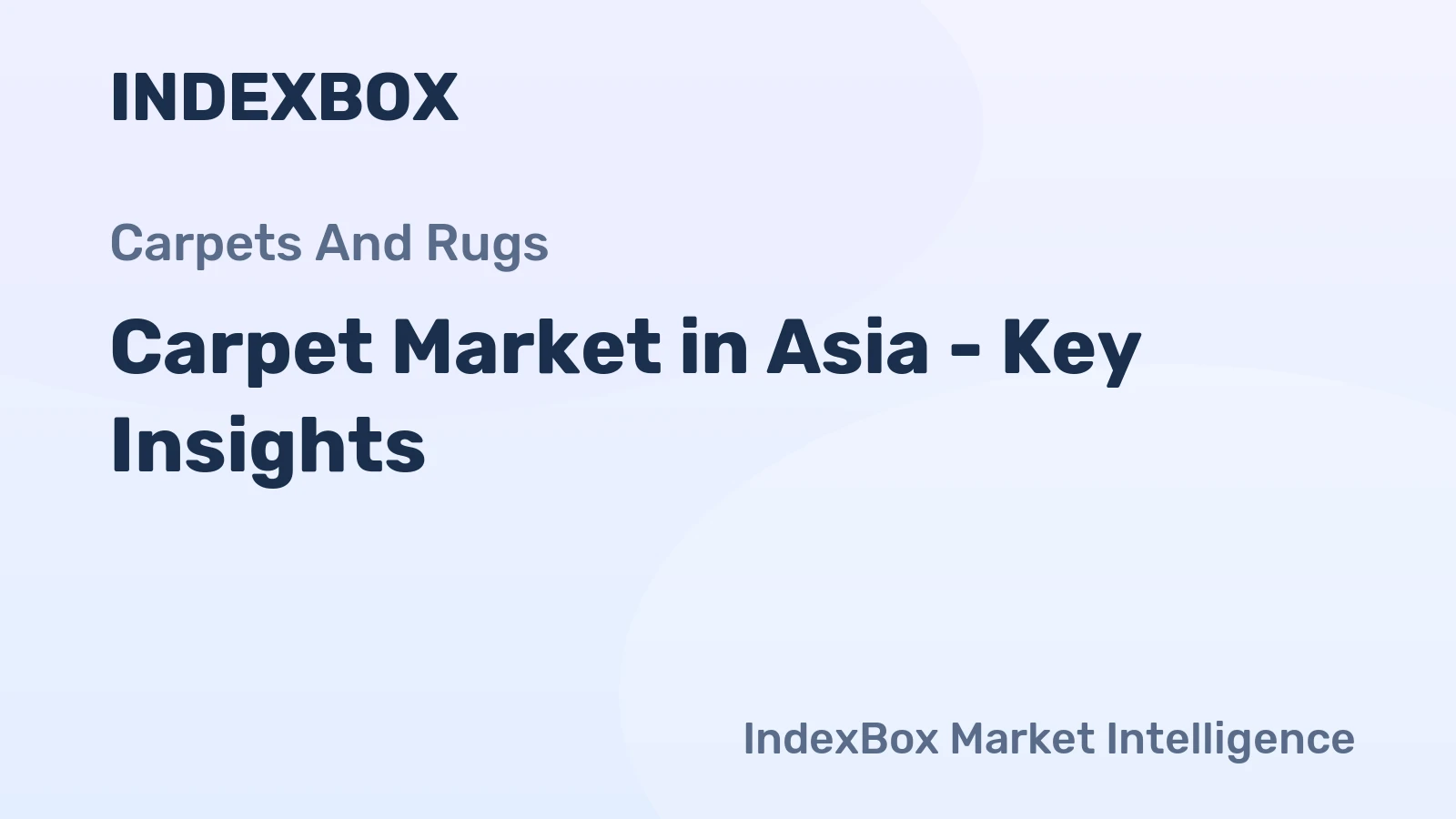 Carpet Market in Asia - Key Insights