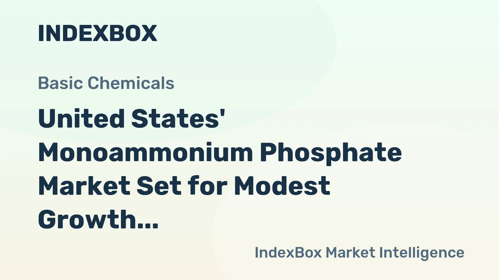United States' Monoammonium Phosphate Market Set for Modest Growth with 2.8% CAGR Through 2035