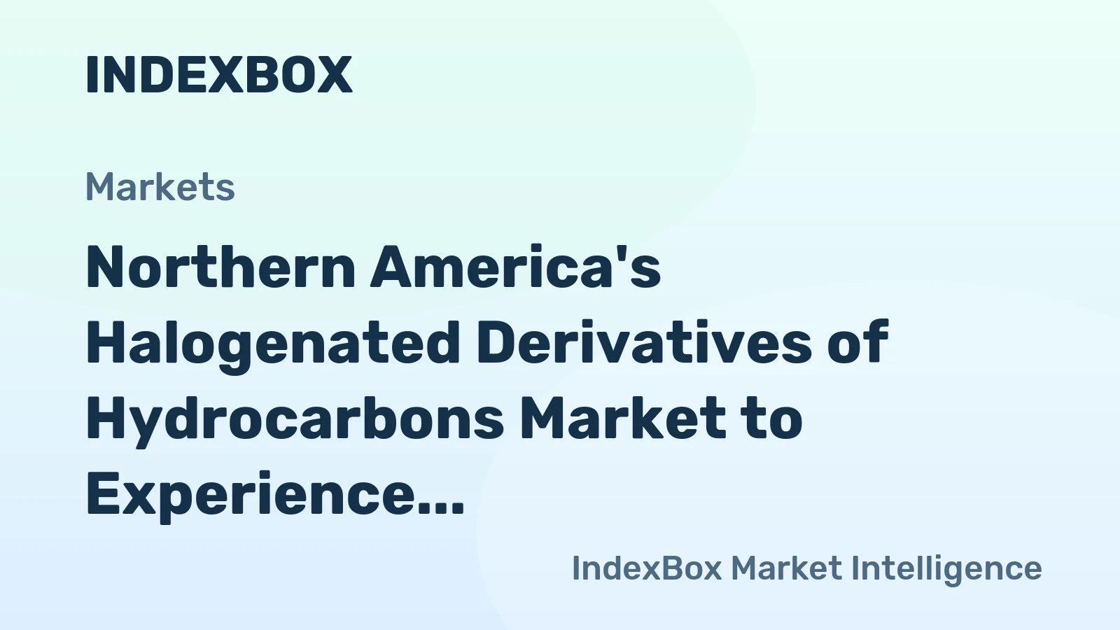 Northern America's Halogenated Derivatives of Hydrocarbons Market to Experience Marginal Growth with CAGR of +0.1% from 2024 to 2035