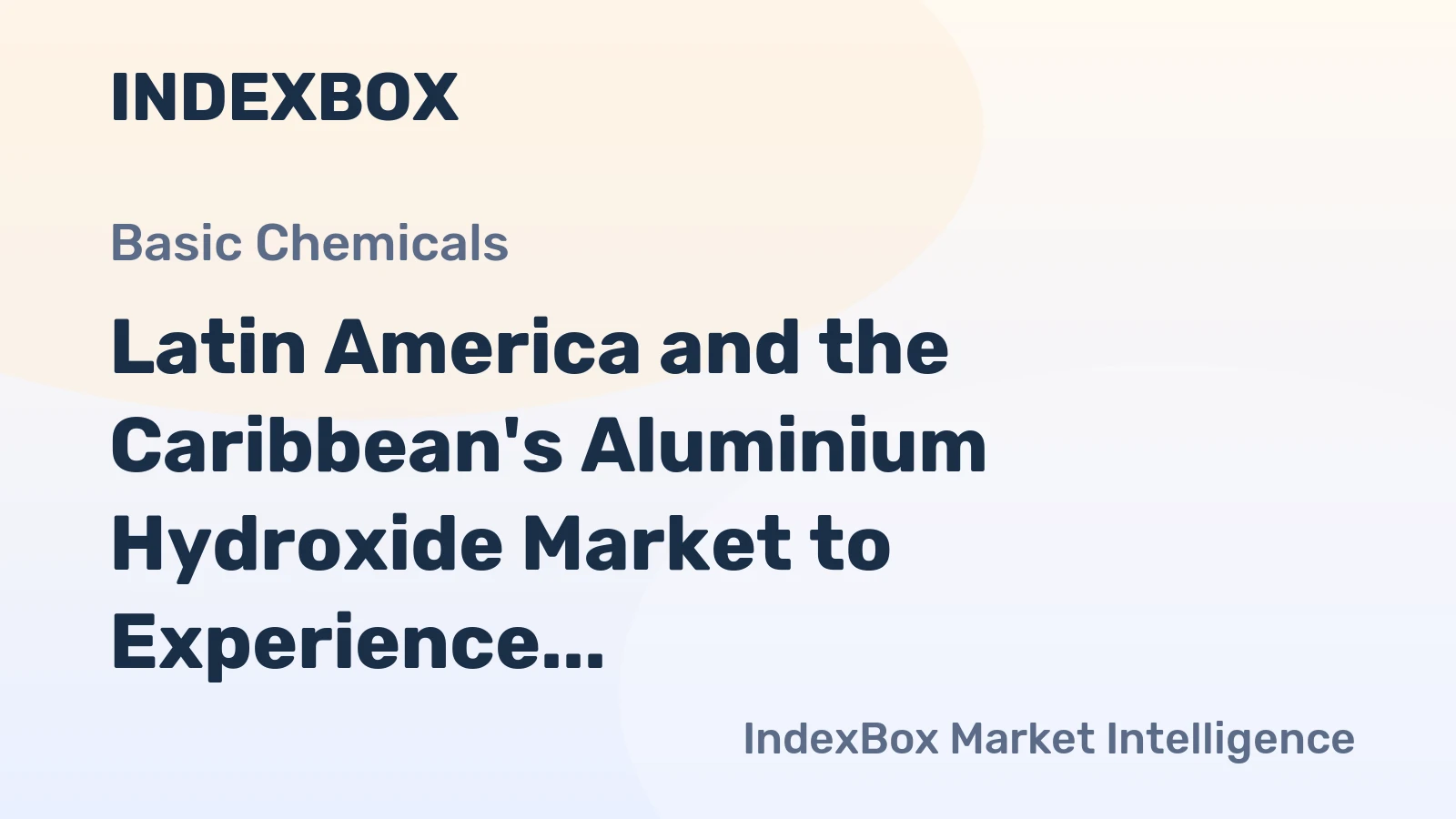 Latin America and the Caribbean's Aluminium Hydroxide Market to Experience Slow Growth with 0.5% CAGR