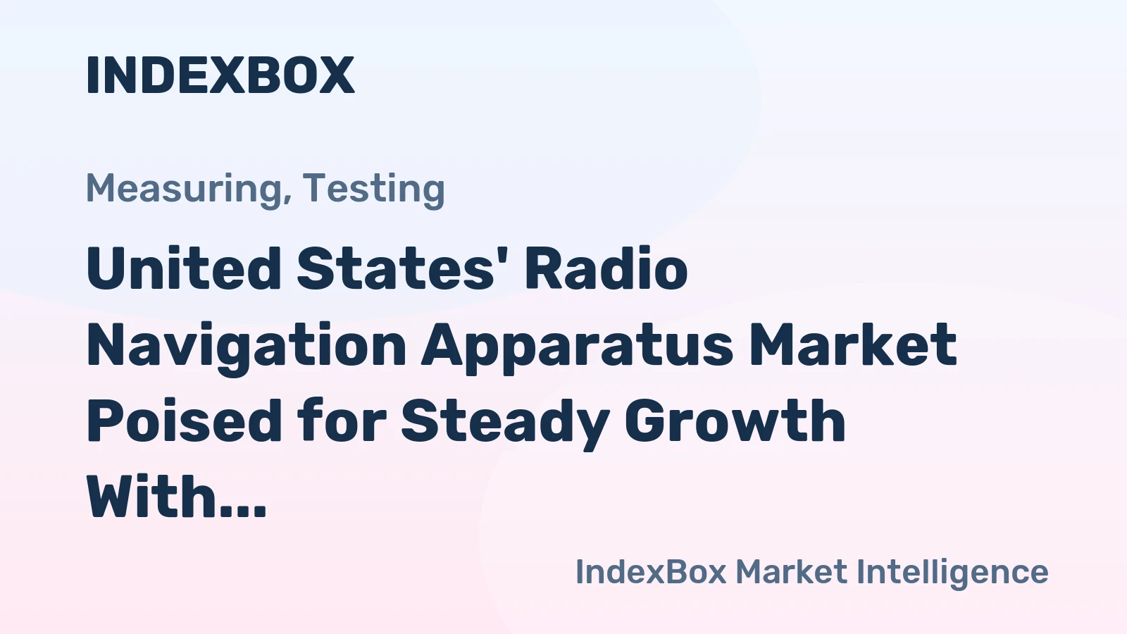 United States' Radio Navigation Apparatus Market Poised for Steady Growth With 2.9% CAGR Through 2035