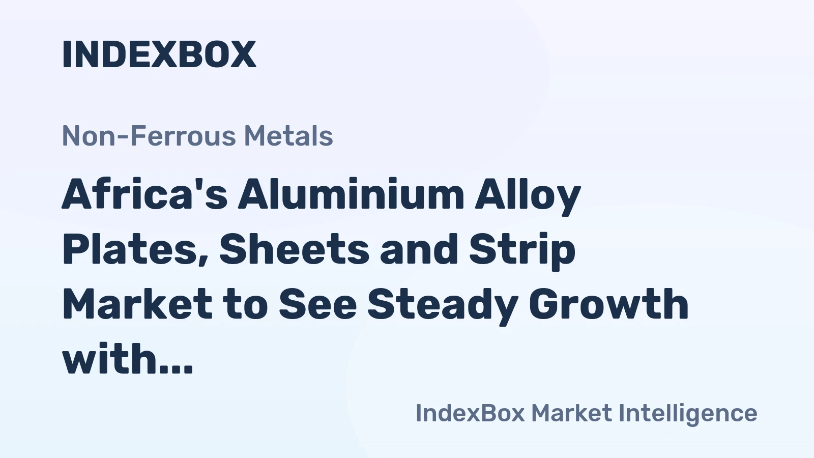 Africa's Aluminium Alloy Plates, Sheets and Strip Market to See Steady Growth with 1.8% CAGR from 2024 to 2035