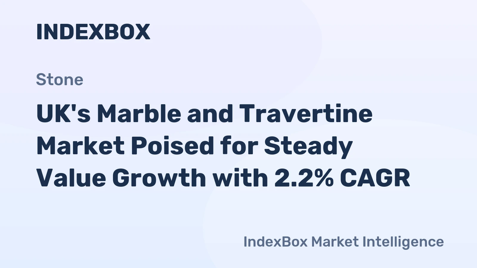 UK's Marble and Travertine Market Poised for Steady Value Growth with 2.2% CAGR