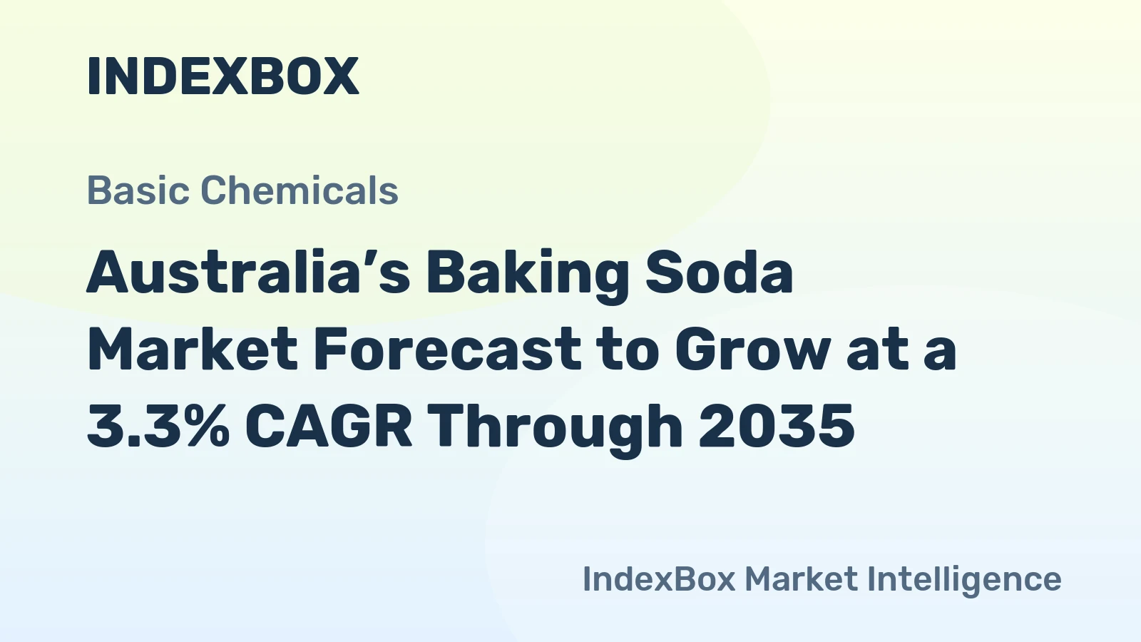 Australia’s Baking Soda Market Forecast to Grow at a 3.3% CAGR Through 2035