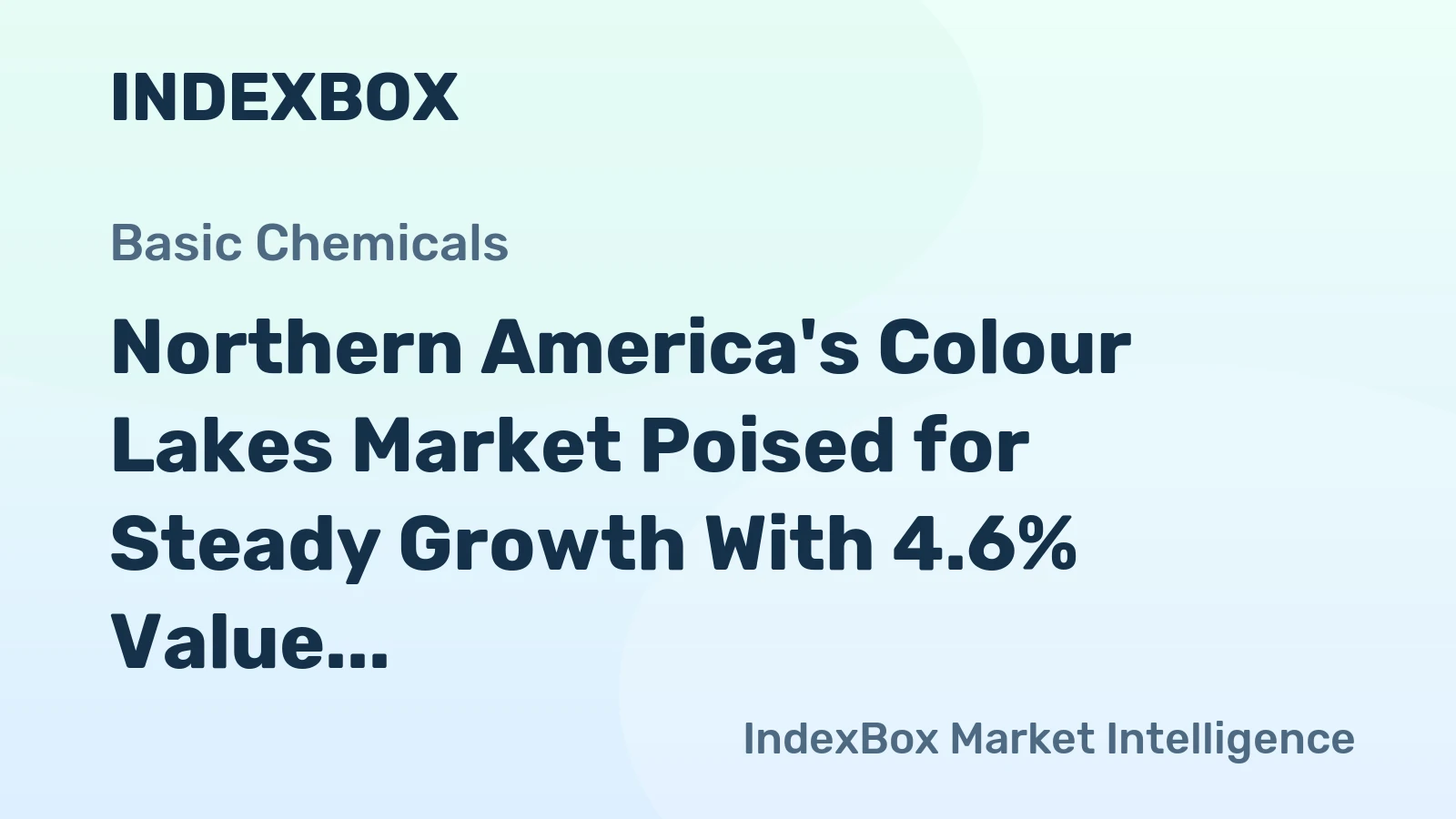 Northern America's Colour Lakes Market Poised for Steady Growth With 4.6% Value CAGR Through 2035