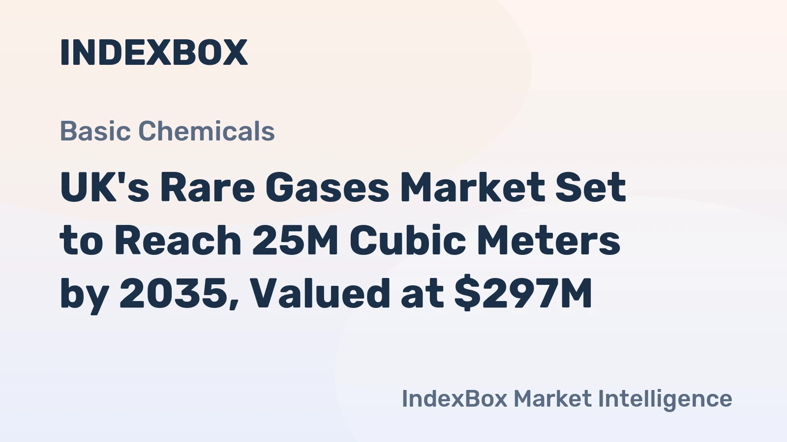 UK's Rare Gases Market Set to Reach 25M Cubic Meters by 2035, Valued at $297M