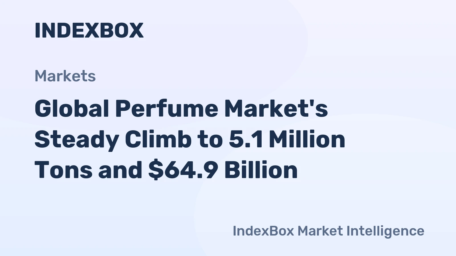 Global Perfume Market's Steady Climb to 5.1 Million Tons and $64.9 Billion