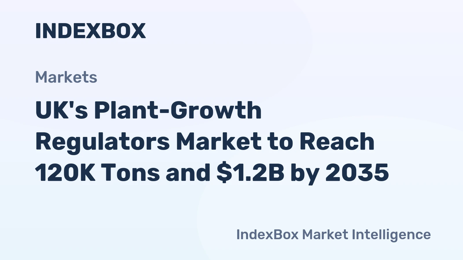 UK's Plant-Growth Regulators Market to Reach 120K Tons and $1.2B by 2035