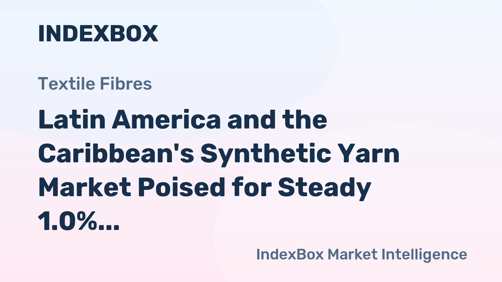 Latin America and the Caribbean's Synthetic Yarn Market Poised for Steady 1.0% CAGR Growth Through 2035
