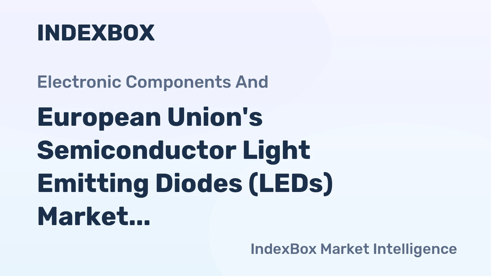 European Union's Semiconductor Light Emitting Diodes (LEDs) Market to Reach 3.6M Tons and $48.2B by 2035