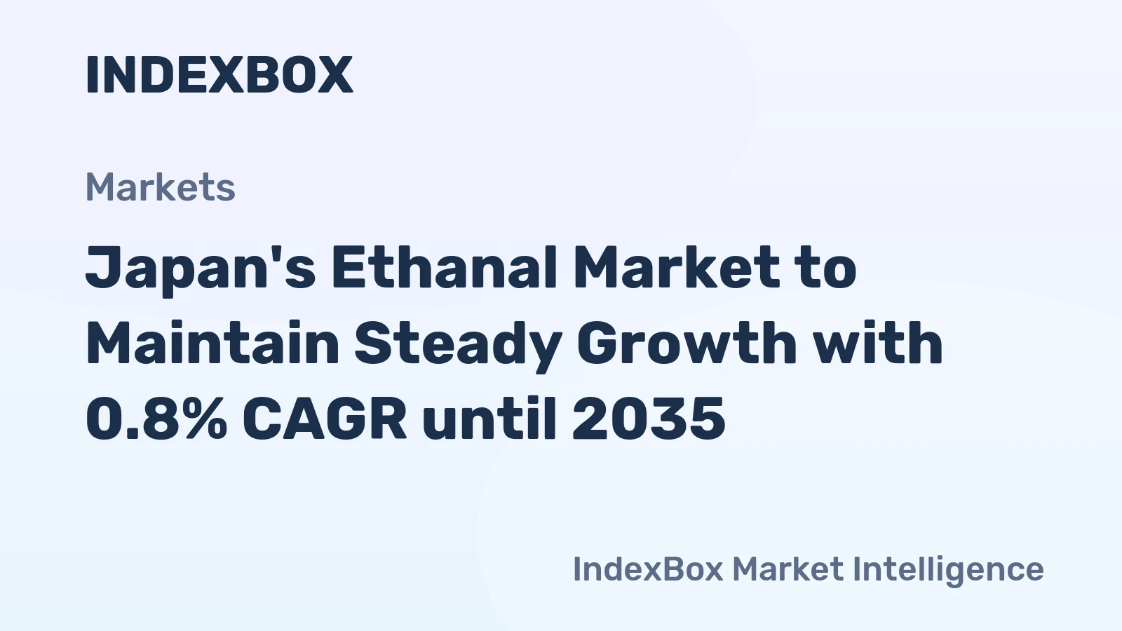 Japan's Ethanal Market to Maintain Steady Growth with 0.8% CAGR until 2035
