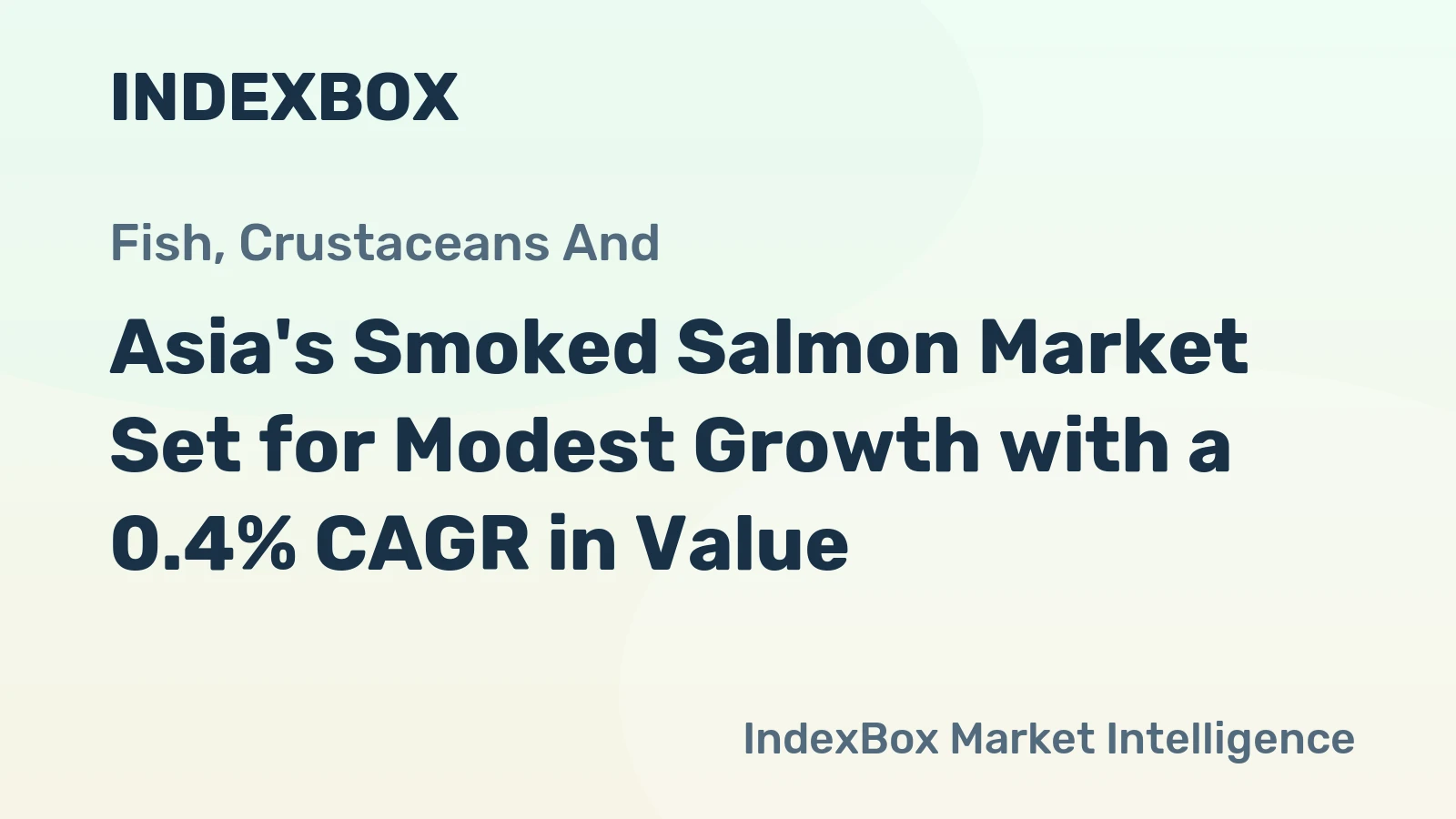 Asia's Smoked Salmon Market Set for Modest Growth with a 0.4% CAGR in Value
