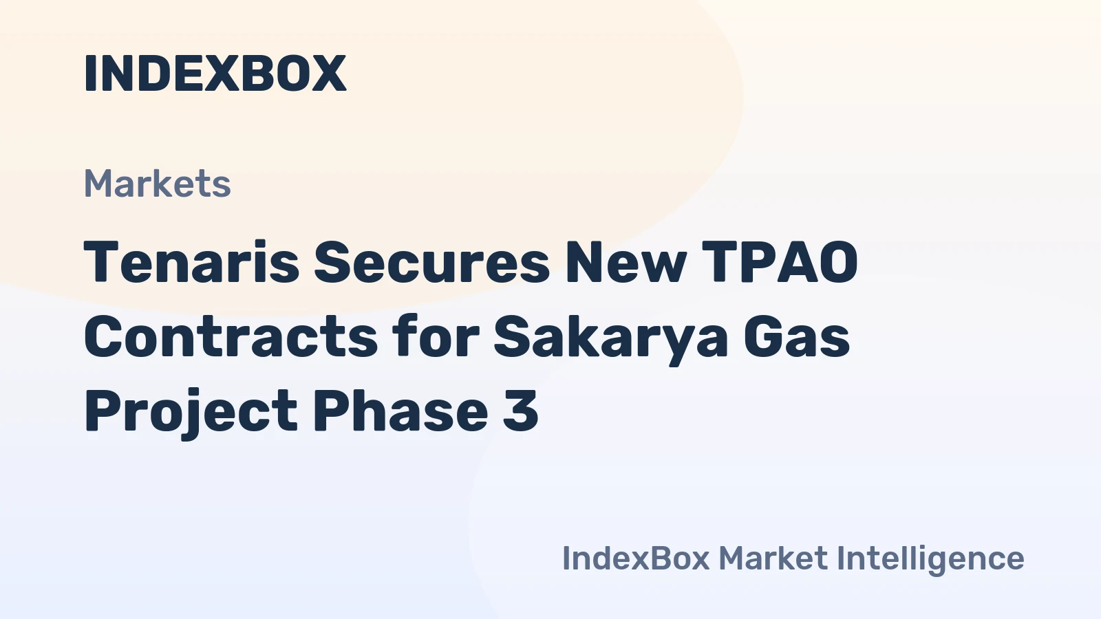 Tenaris Secures New TPAO Contracts for Sakarya Gas Project Phase 3