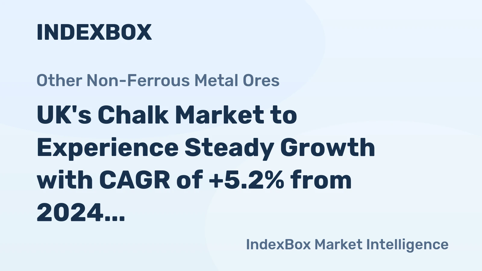 UK's Chalk Market to Experience Steady Growth with CAGR of +5.2% from 2024 to 2035