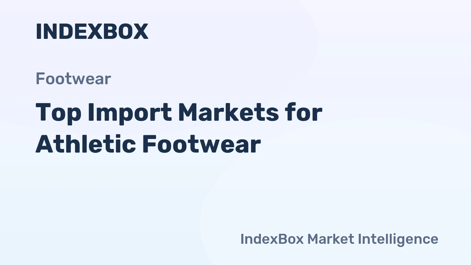 Top Import Markets for Athletic Footwear