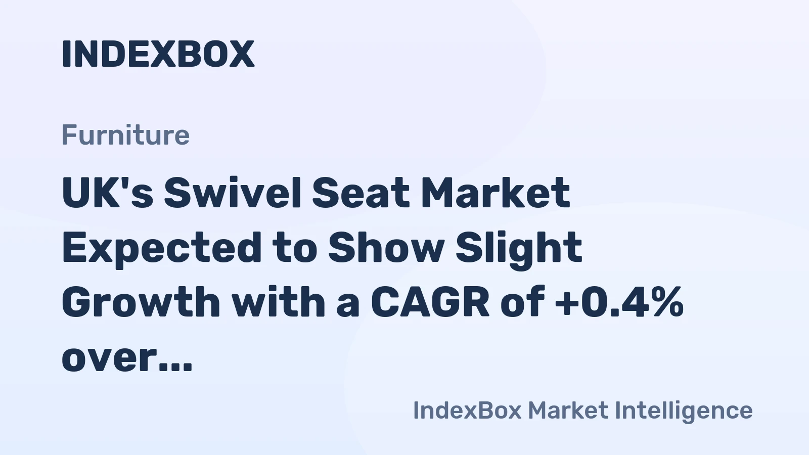UK's Swivel Seat Market Expected to Show Slight Growth with a CAGR of +0.4% over 2024-2035