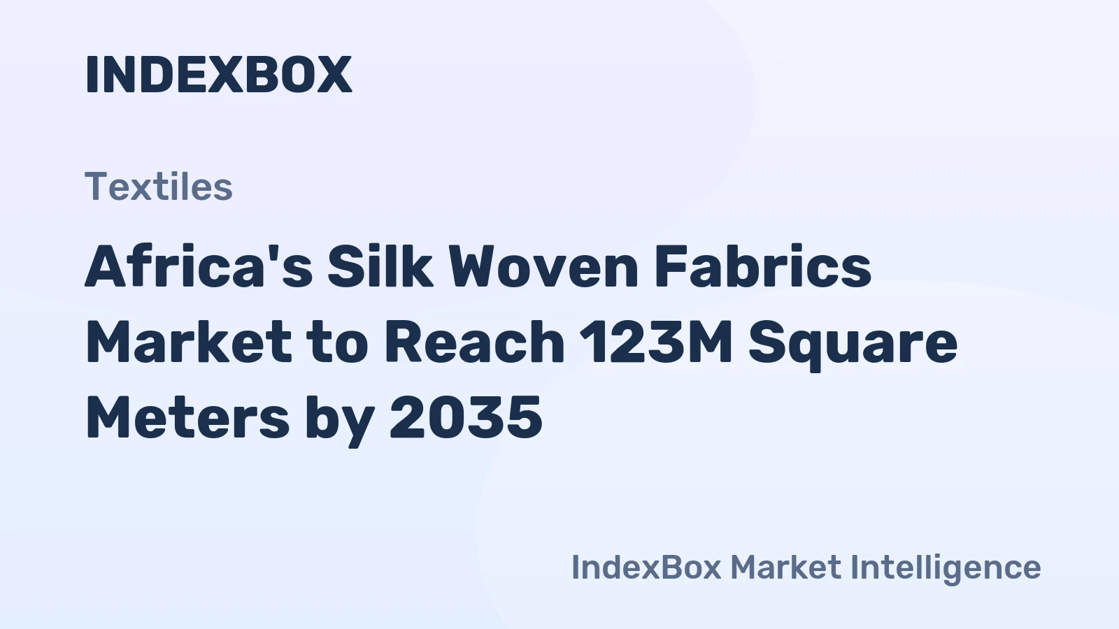 Africa's Silk Woven Fabrics Market to Reach 123M Square Meters by 2035