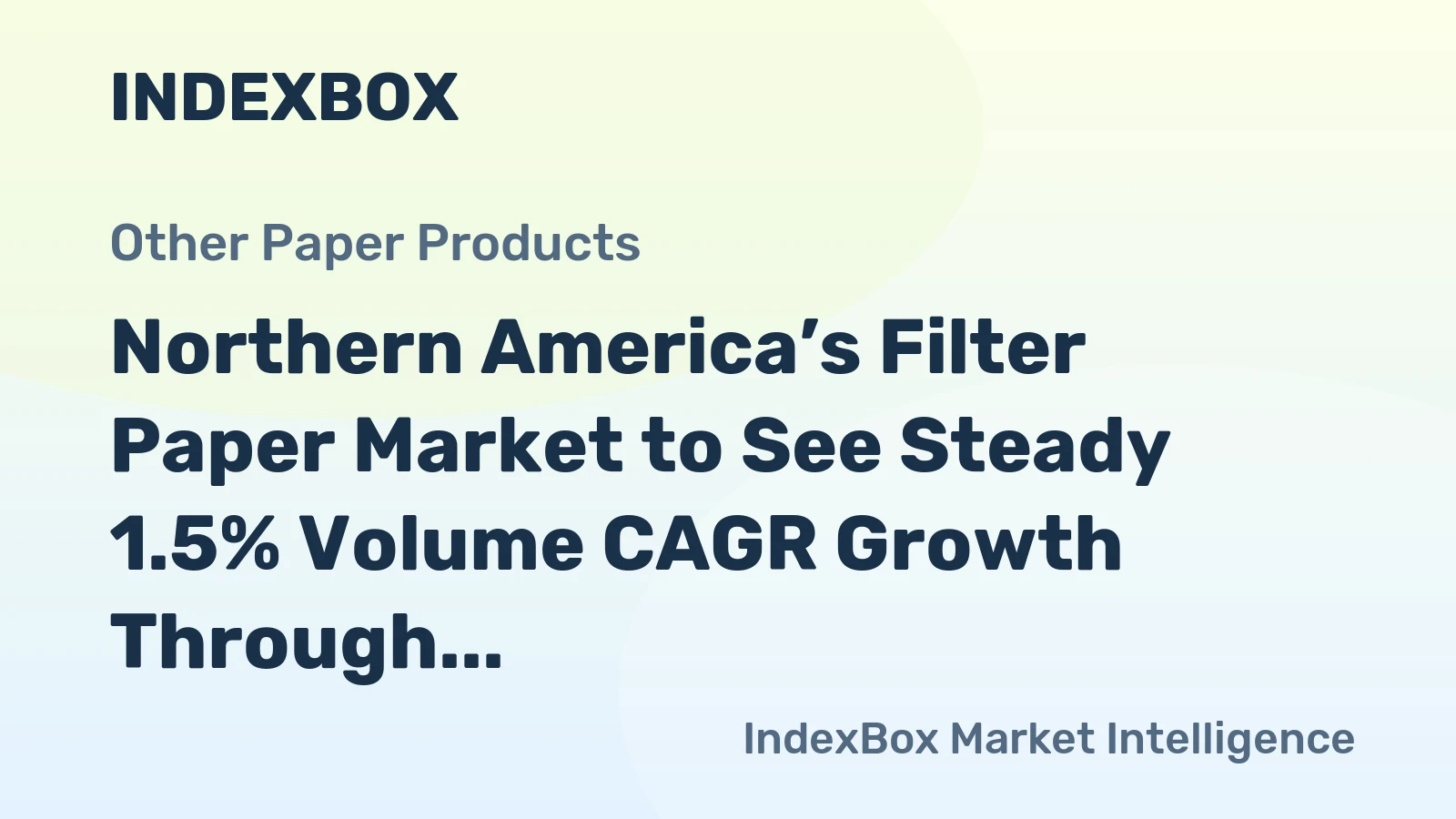 Northern America’s Filter Paper Market to See Steady 1.5% Volume CAGR Growth Through 2035