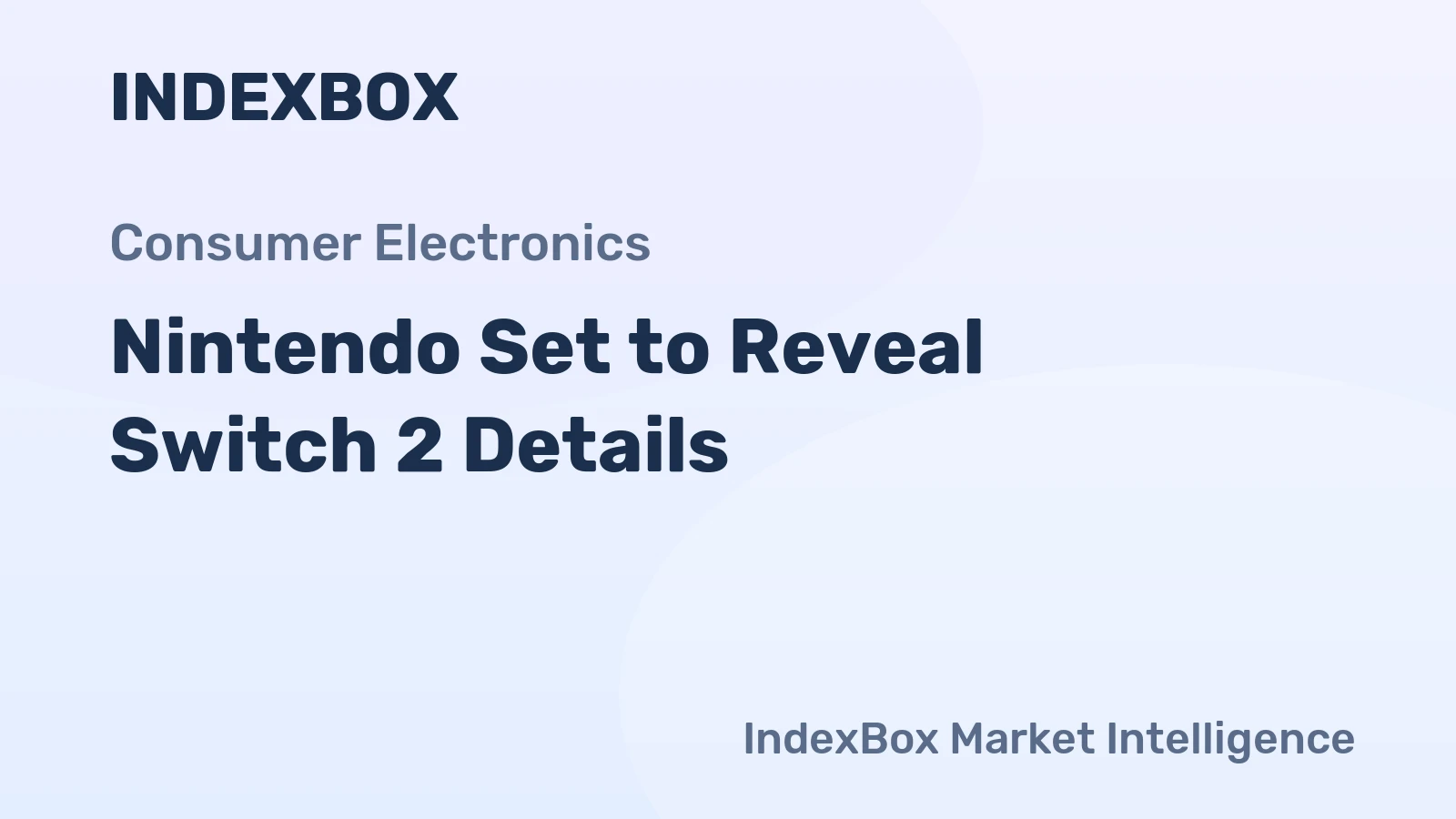 Nintendo Set to Reveal Switch 2 Details